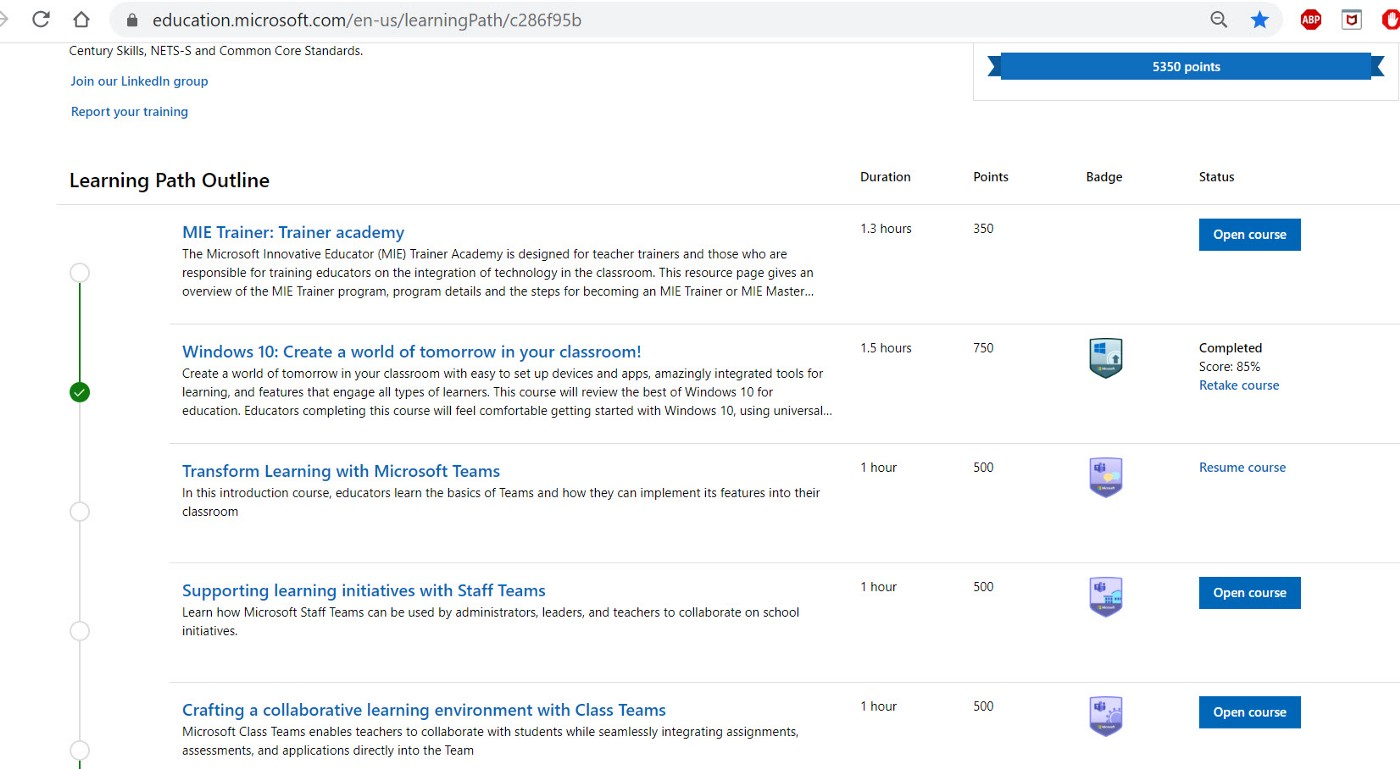 A Review of the Microsoft Education Center and Digital Badges - Digital Ed