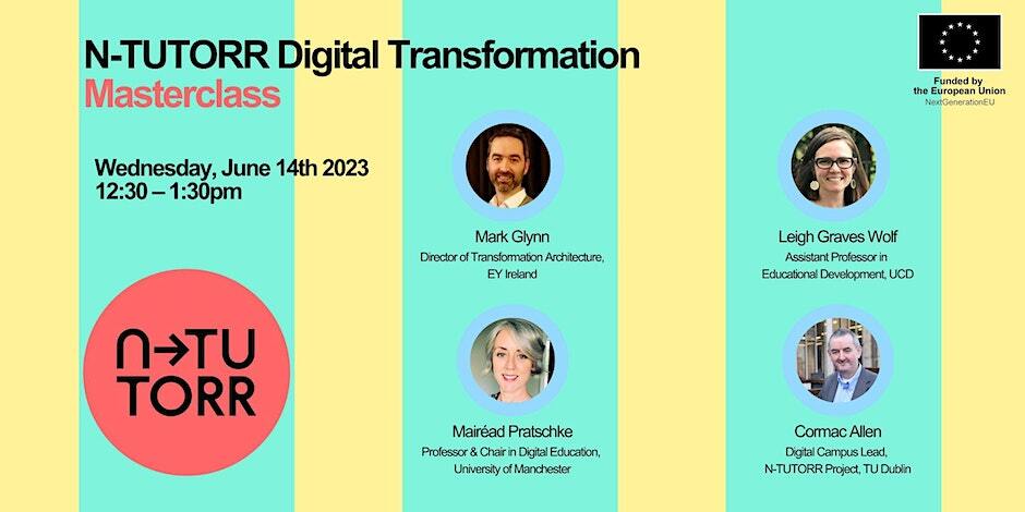 N-TUTORR Project Masterclasses - Digital Ed