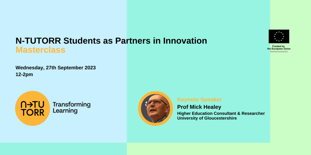 N-TUTORR Project Masterclasses - Digital Ed